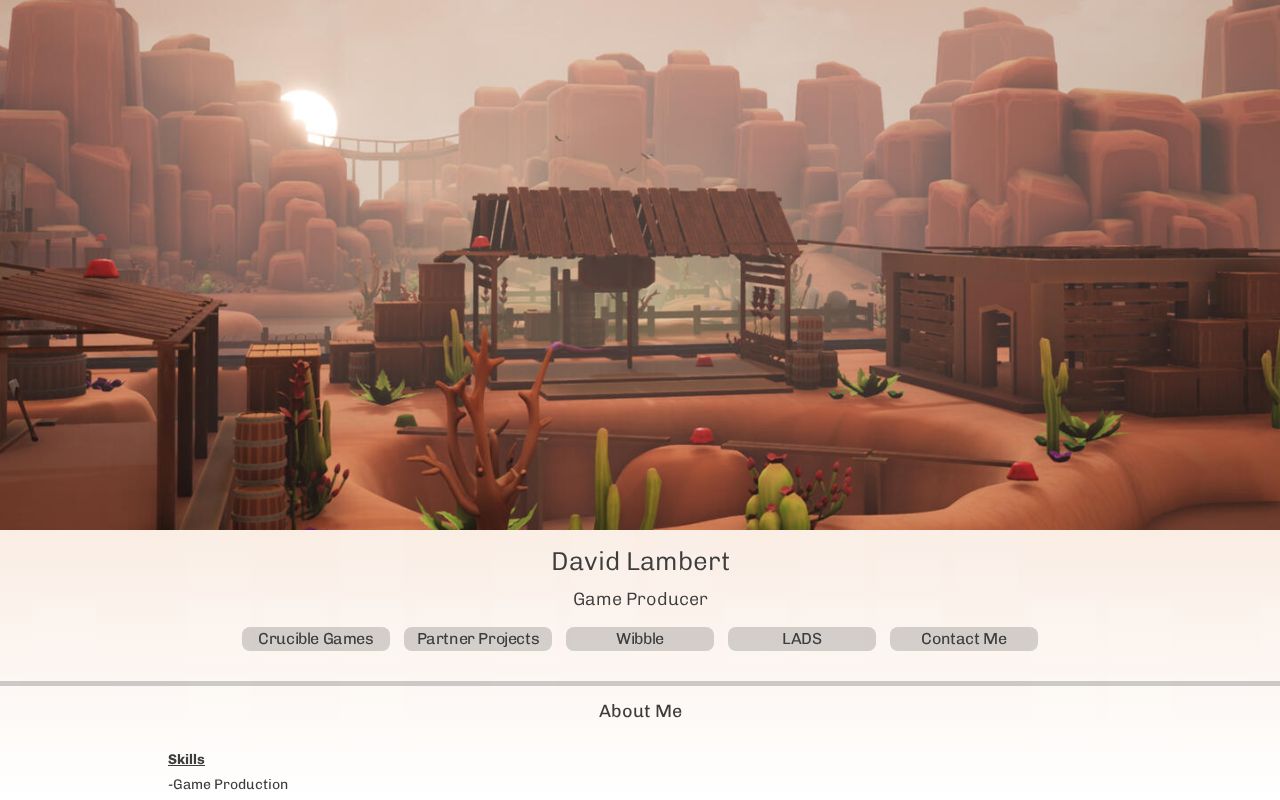 David Lambert - Game Producer Portfolio